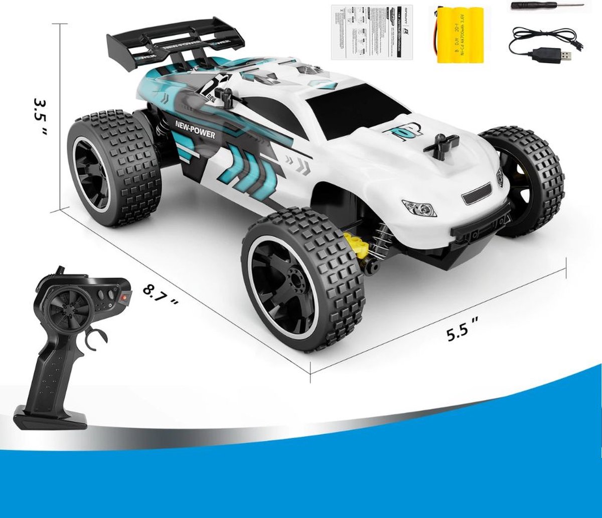 Bestuurbare auto | Off-road | Incl afstandsbediening & batterij ... Bestuurbare auto | Off-road | Incl afstandsbediening & batterij ...