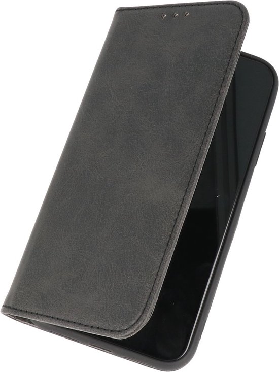 Magnetisch Folio Book Case voor Samsung Samsung Galaxy S22 Ultra Zwa ...