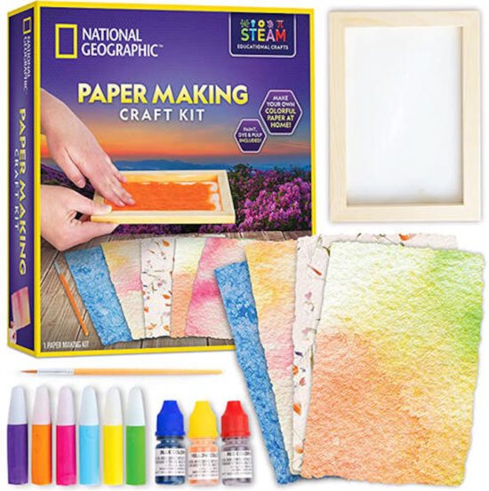 National Geographic Paper Making Set Paper Creative Set | bol