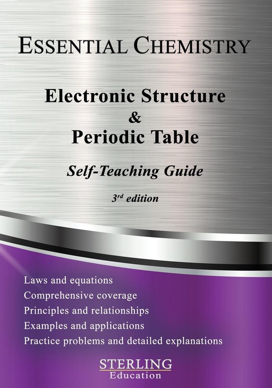 Essential Chemistry Self-Teaching Guides - Electronic Structure and the Periodic Table... | bol.com