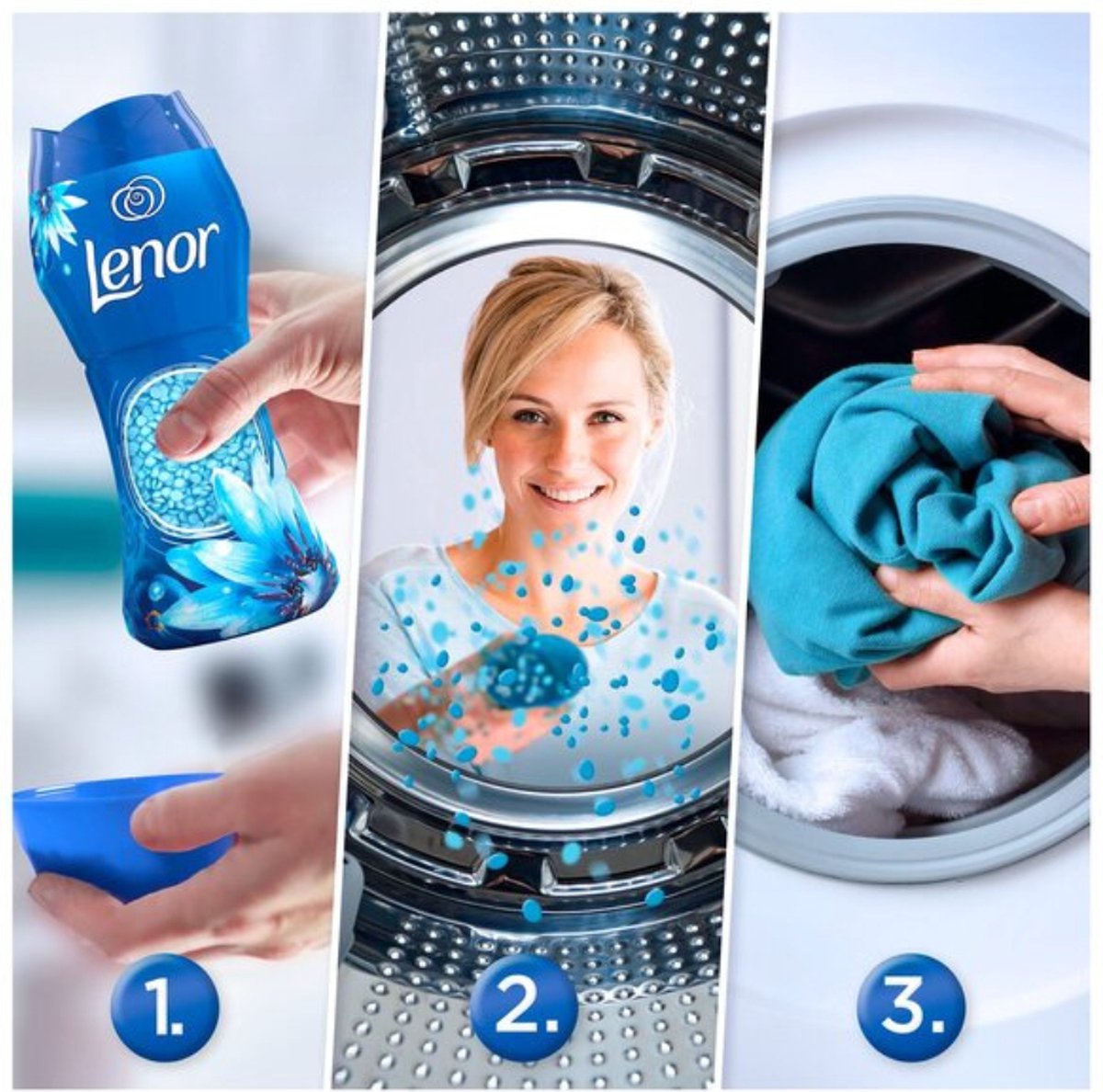 Lenor Wax Pearls Sea Breeze - Pack économique de 22 lavages - 2x 154g ...