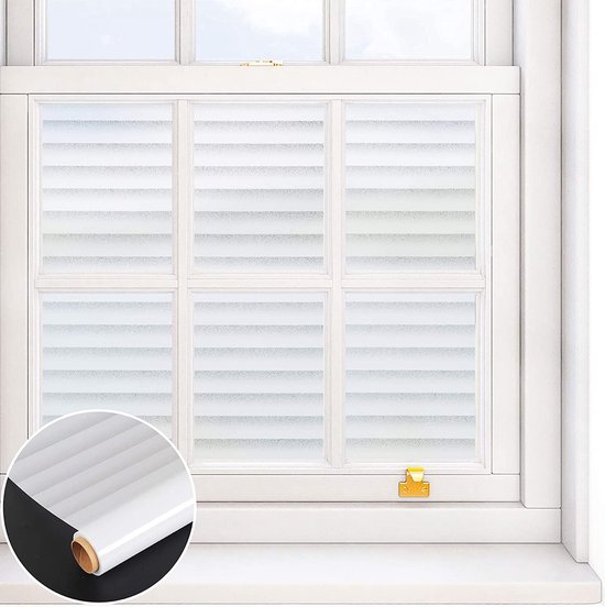 Raamfolie - Plakfolie Anti inkijk Zelfklevend en Isolerend Statisch | bol