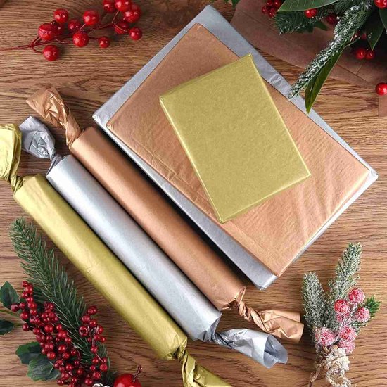 TUPARKA 60 Vellen Tissuepapier 52 x 38cm Christmas Tissue Paper ...