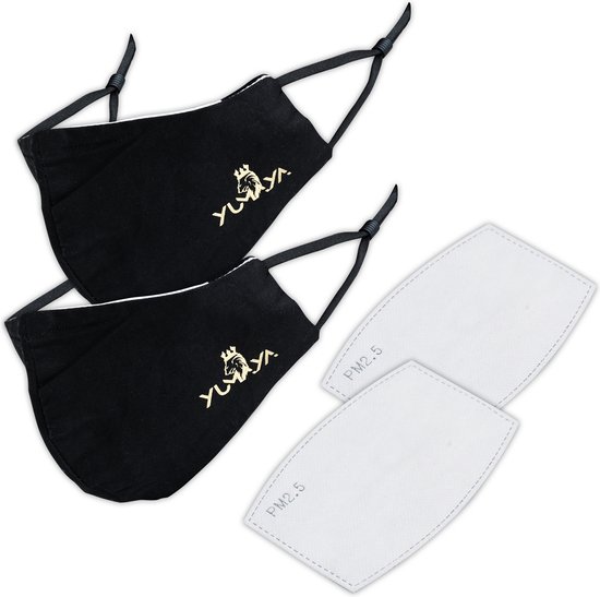 Set de 2 Protecteurs de nez lavables réglables 3 couches avec ...