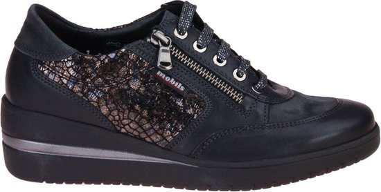 Mephisto Mobils Ergonomic Patrizia Zwarte Sneaker | bol.com