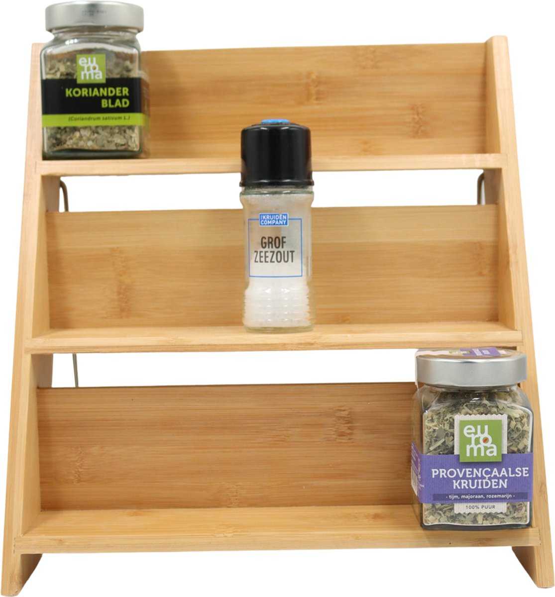 LBB - Kruidenrek - Bamboe - Staand - Inklapbaar - Voor - Lade - Voor ...