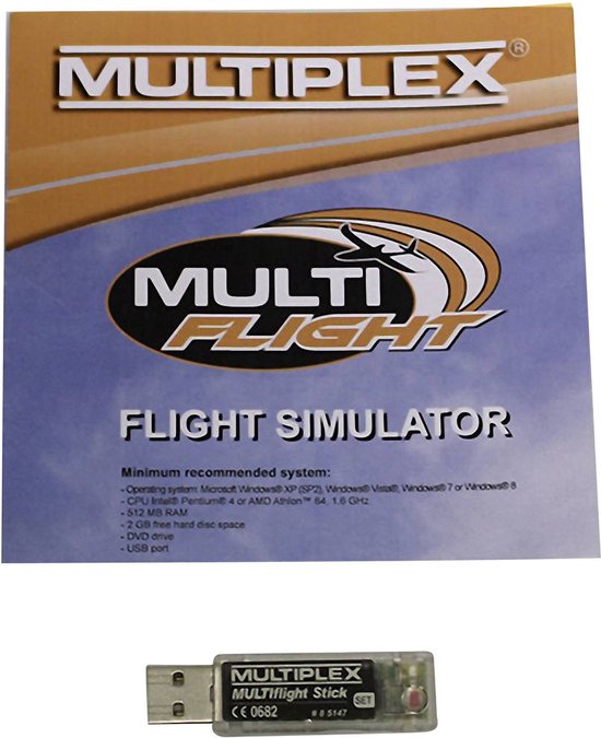 Multiplex MULTIflight RC vliegsimulator Met interface | bol.com