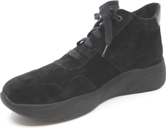 Solidus, 53004 01055, Zwarte half hoge sneaker wijdte H | bol