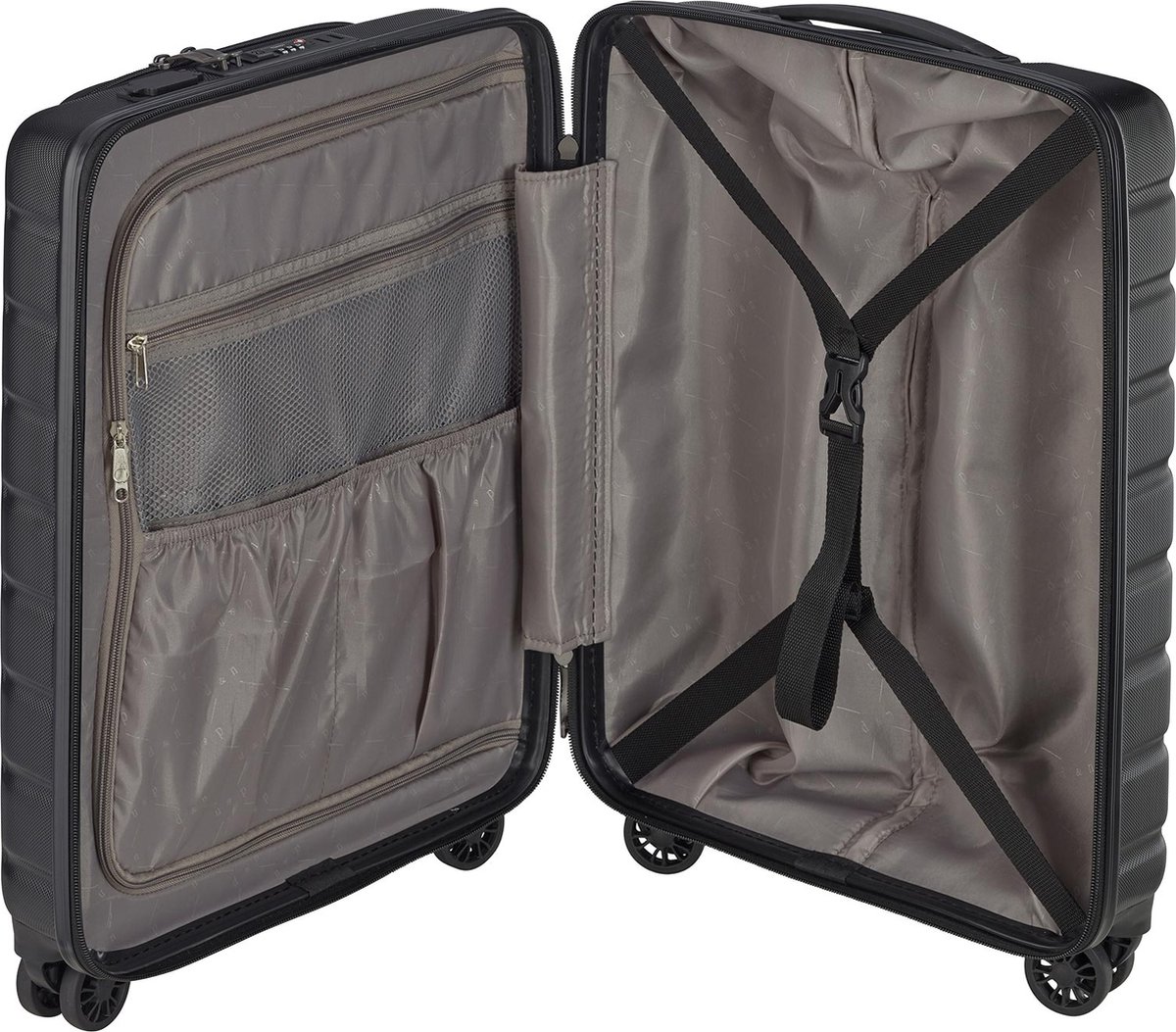 Business Handbagage trolley met laptopvak | bol.com