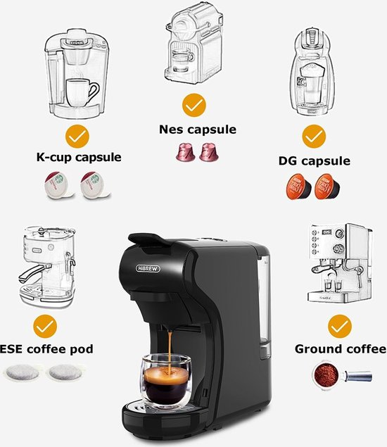 Koffiezetapparaat - Dolce Gusto - Filterkoffie - Zwart | bol