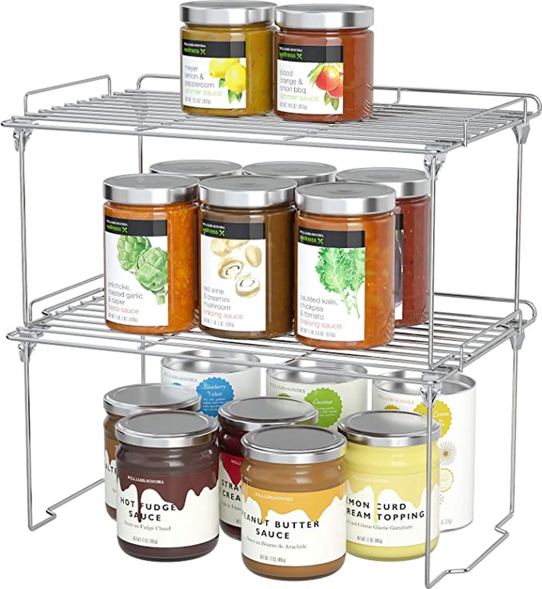 HapiRm keukenorganizer, keukenkastorganizer, plankinzet voor keukenkast ...