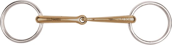 Cupris Silver, Bridoon Single-jointed, Solid | bol.com