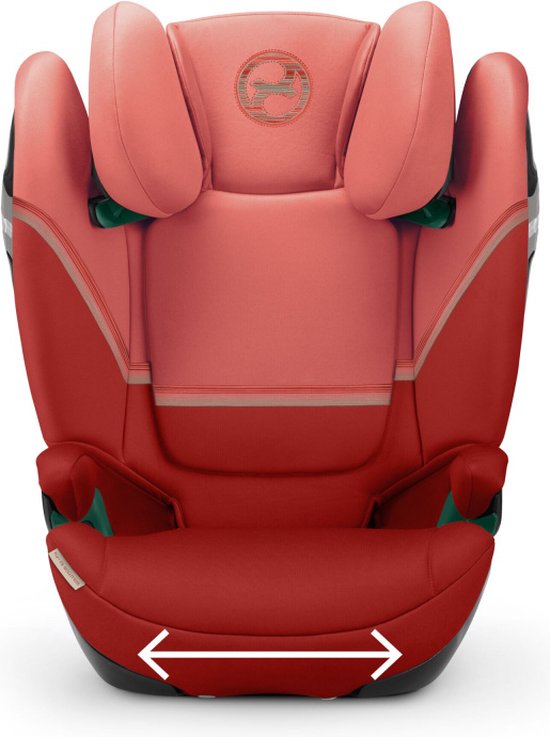 Cybex Solution S2 i-Fix Autostoel - Hibiscus Red | bol.