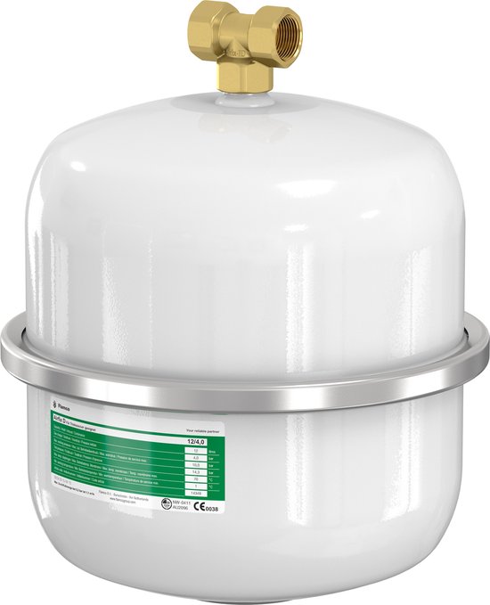 Flamco Airfix D 18 liter Wit Sanitair Expansievat 4 bar voordruk ...