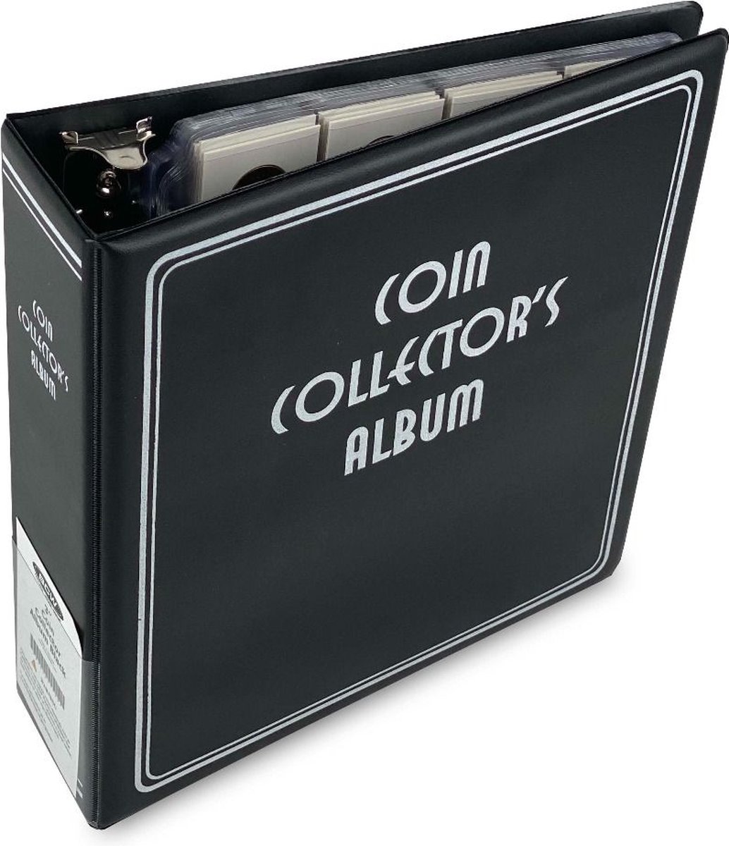 BCW Muntalbum - Zwart - Multomap | bol.com