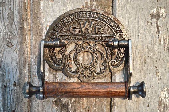 WC Rolhouder Rail Edwardiaanse Stijl | bol