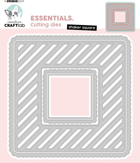 Creative Craftlab Essentials Snijmal Square Shaker | bol.com
