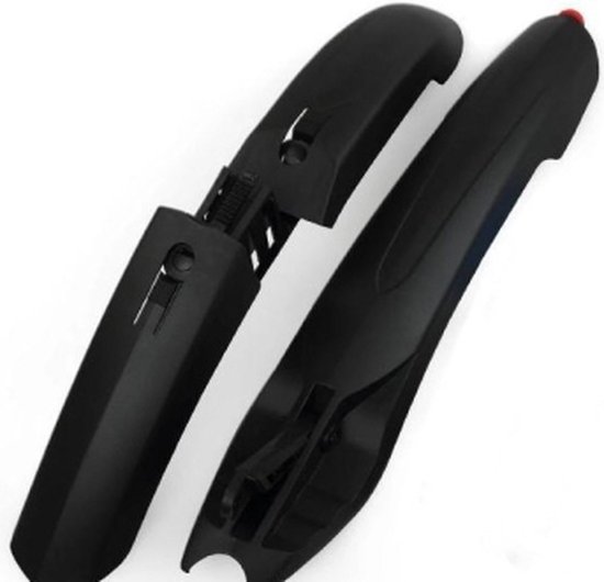 Fietsspatbord met LED-achterlichten Mountainbike-spatbord Snelsluiting ...