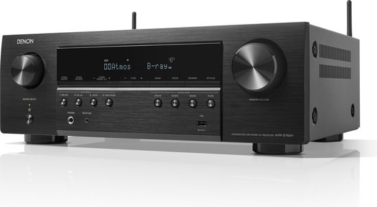 Denon AVR-S 760H - Zwart - 7.2-kanaals 140W 8K AV-receiver met HEOS ...