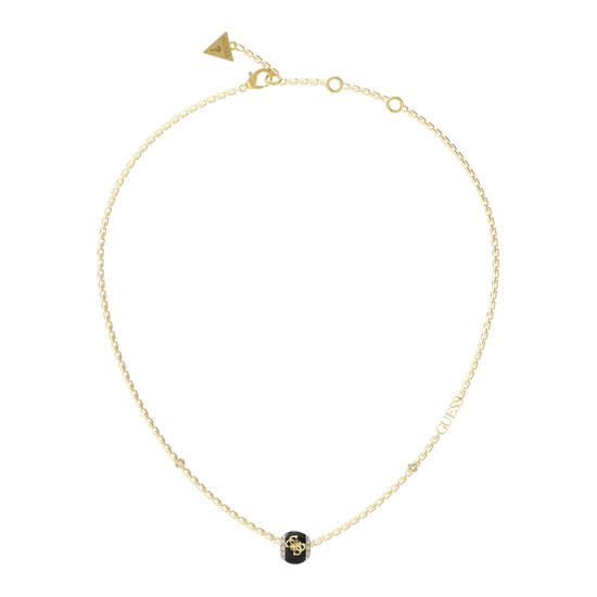 GUESS 4G Loop Dames Ketting Staal - Goudkleurig | bol.com