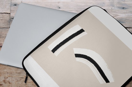 Laptophoes - Line art - Design - Pastel - Laptop - Laptop case - 17 ...