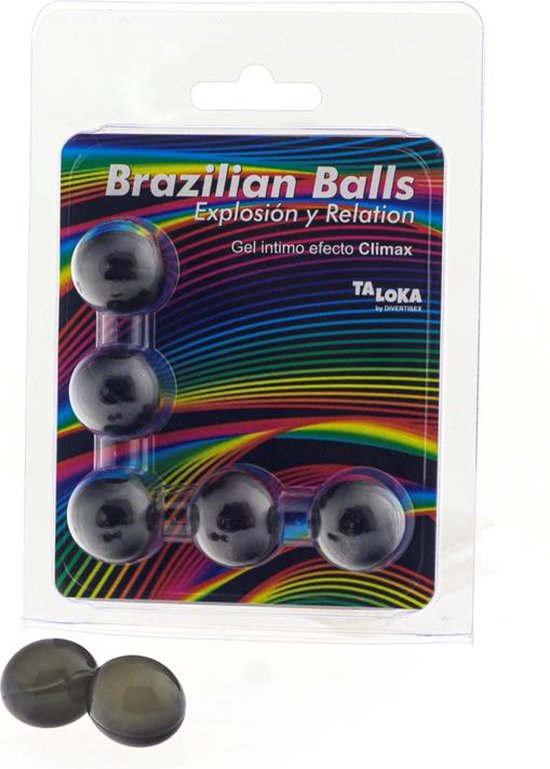Set 5 Brazilian Balls Gel Climax Effect | bol.com