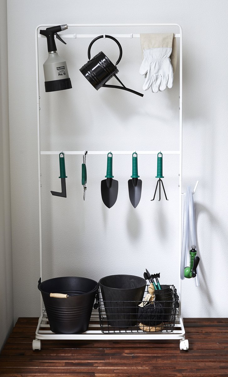 Yamazaki Storage Rack with Caster - Tower - White | bol.com