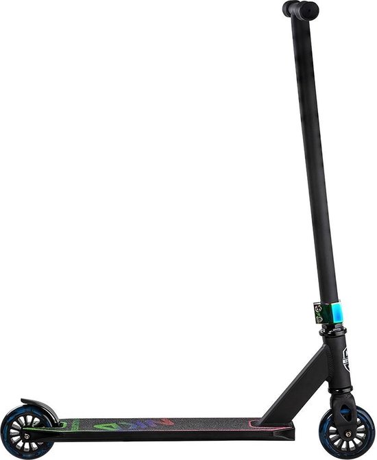NKD stuntstep Next Generation Black/Rainbow met T-bar | bol.com