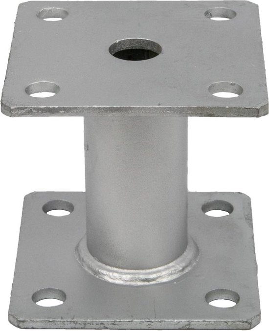 Foot plate 100x100, height 100mm, HDG | bol.com