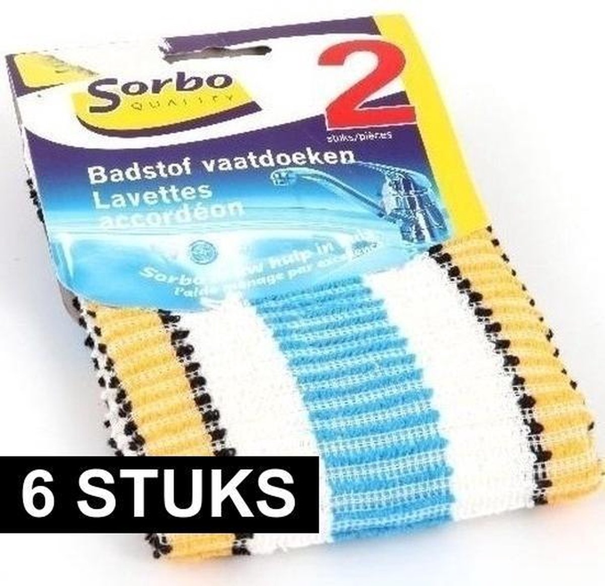 6x Katoenen vaatdoeken/dweilen 35 x 35 cm - Vaatdoekjes/dweiltjes ...