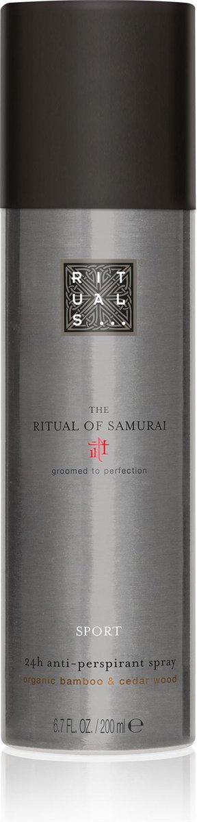 RITUALS The Ritual of Samurai Deodorant Spray Sport - 200 ml - Anti ...