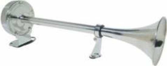 Elektrische trompet claxon/toeter 24V RVS (GS12009) | bol