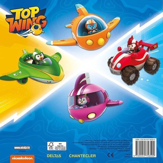 kleurboek Top Wing Color Fun | bol.com