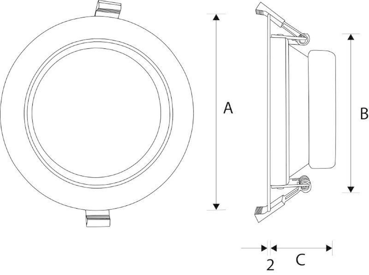LED Inbouwspot 21 Watt | 4000K | Seoul 5630 (2 jaar garantie) | bol.com