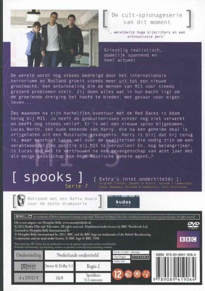 Spooks - Serie 7 (Dvd), Miranda Raison | Dvd's | bol.com