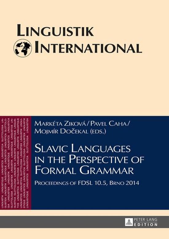 Linguistik International 37 - Slavic Languages in the Perspective of ...