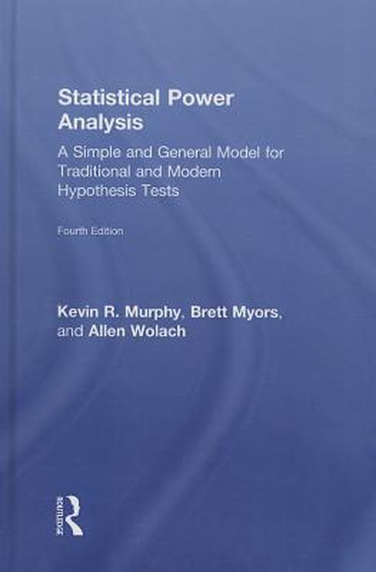 Statistical Power Analysis | 9781848725874 | Kevin R. Murphy | Boeken | bol.com