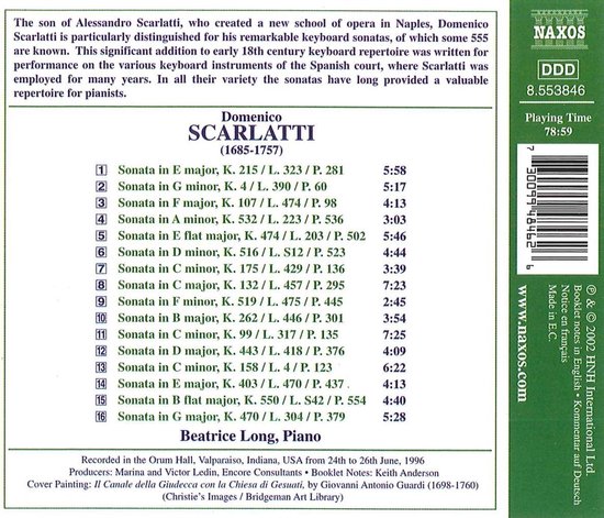 Beatrice Long - Keyboard Sonatas 4 (CD), Beatrice Long | Muziek | bol.com