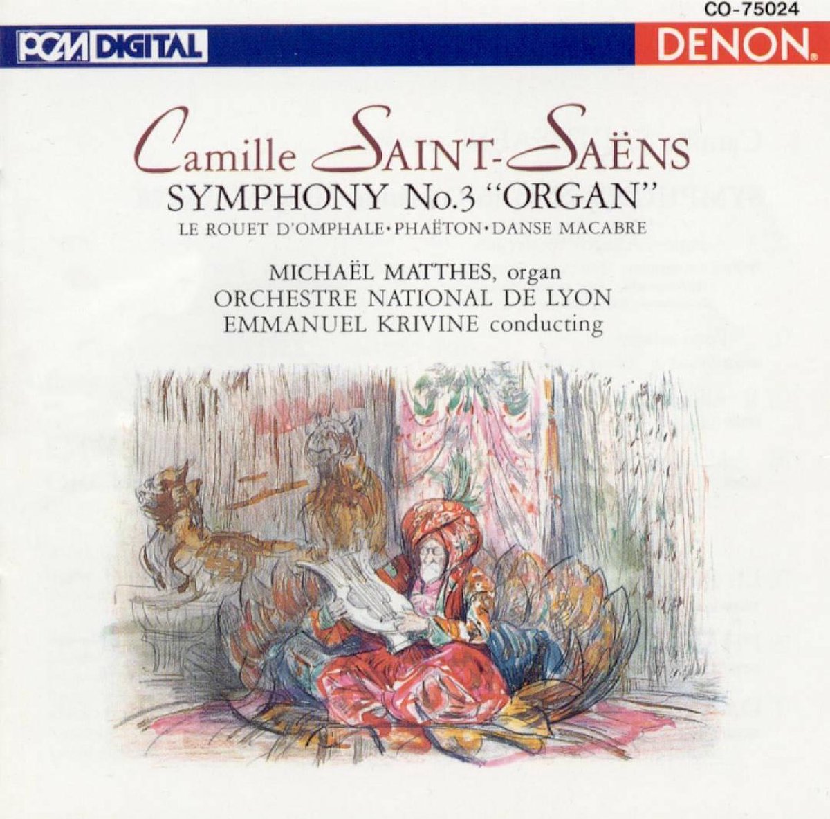 Camille Saint-Saëns: Symphony No. 3 "Organ", Michael Matthes | CD ...