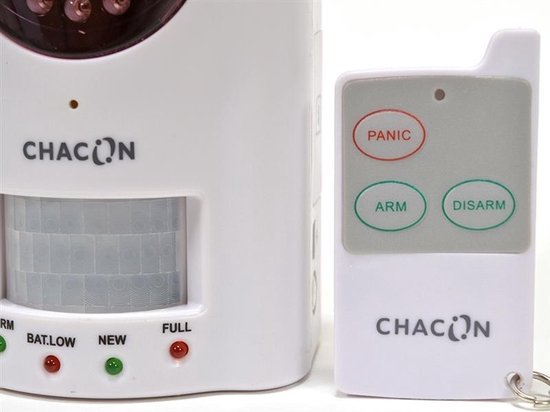 Chacon bewegingsdetector met ingebouwde camera +opname | bol