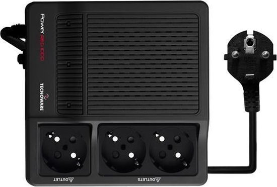 Tecnoware Power Reg 1000VA spanningregelaar 230 V 3 AC-uitgang(en ...