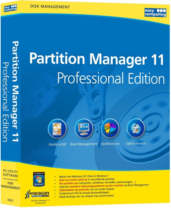 Easy Computing Partition Manager 11 Prof Edition | bol.com