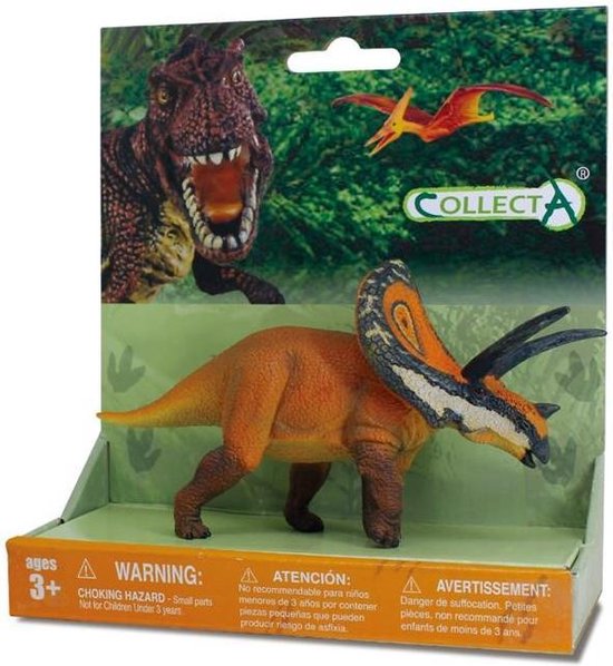 Collecta Prehistorie: Torosaurus Speelset 17 Cm Oranje | bol.com