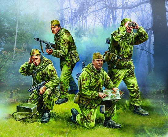 Zvezda - Soviet Reconnaissance Team (Zve6137) - modelbouwsets ...