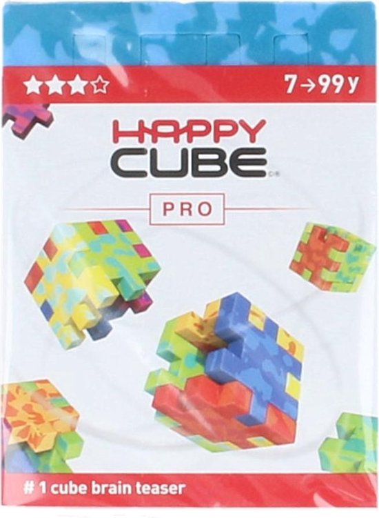 Happy Cube Pro Puzzel Licht Blauw / Donker Blauw | bol