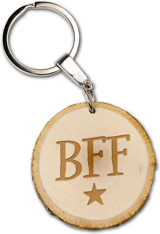 Miko - Sleutelhanger - BFF - Boomschijf - 5 cm | bol