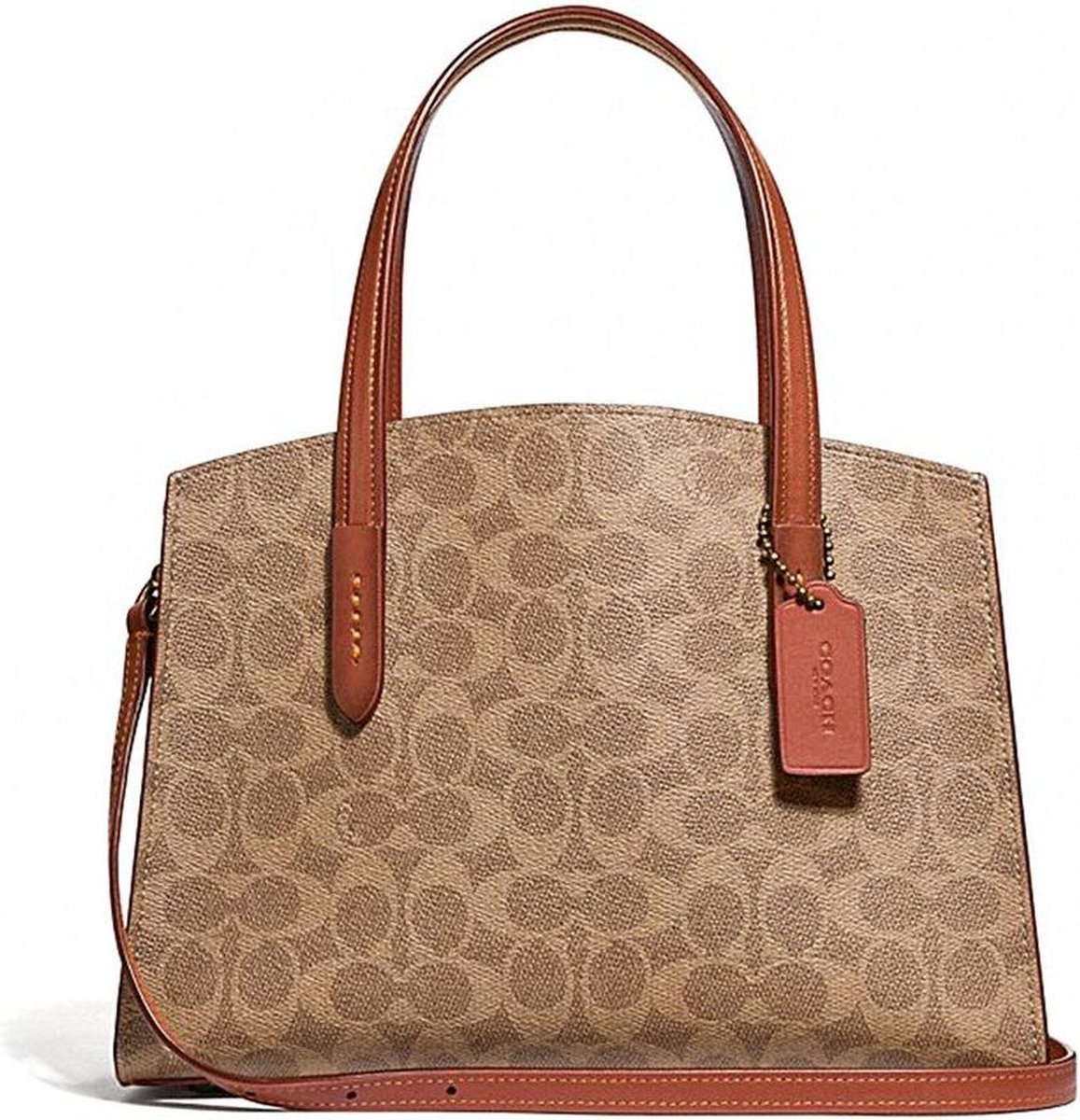 Coach Dames Handtas - Bruin | bol.com