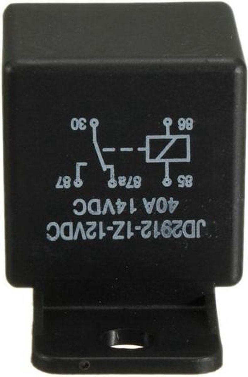 12V 40A 5 Pin Motorfiets Auto Motorfiets Boot Plug Relais | bol.com