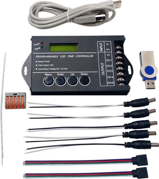 Aquarium verlichting LED Time Controller set 'Basic Plus'