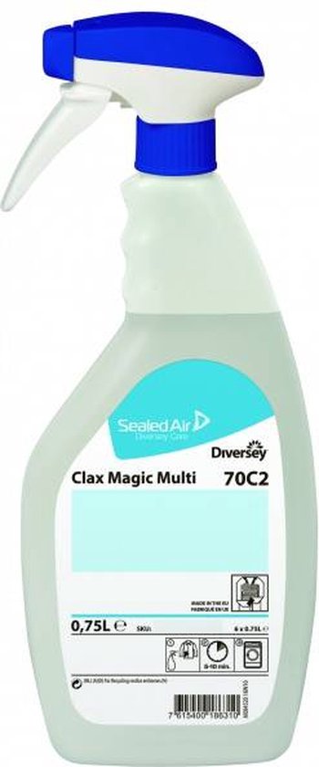 Clax Magic Multi 70C2 - 0.75L - Vlekkenverwijderaar - Multifunctioneel ...